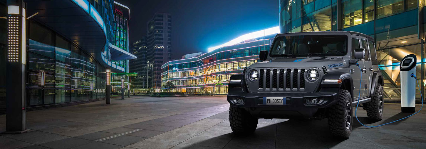 Νέο Jeep® Wrangler 4xe Plug In Hybrid Jeep® Svizzera