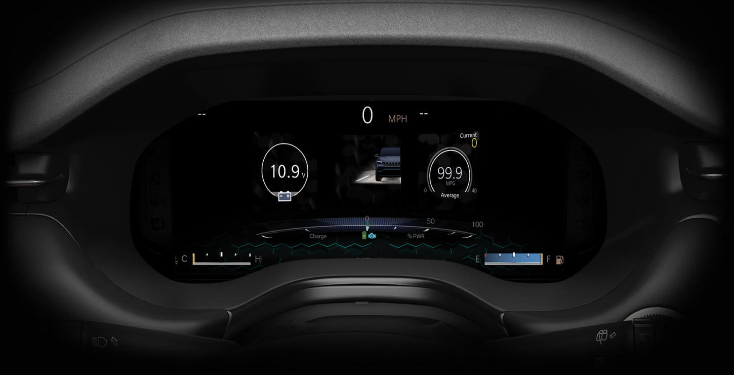 Technología - Néo Jeep® Compass e-Hybrid | Jeep® GR